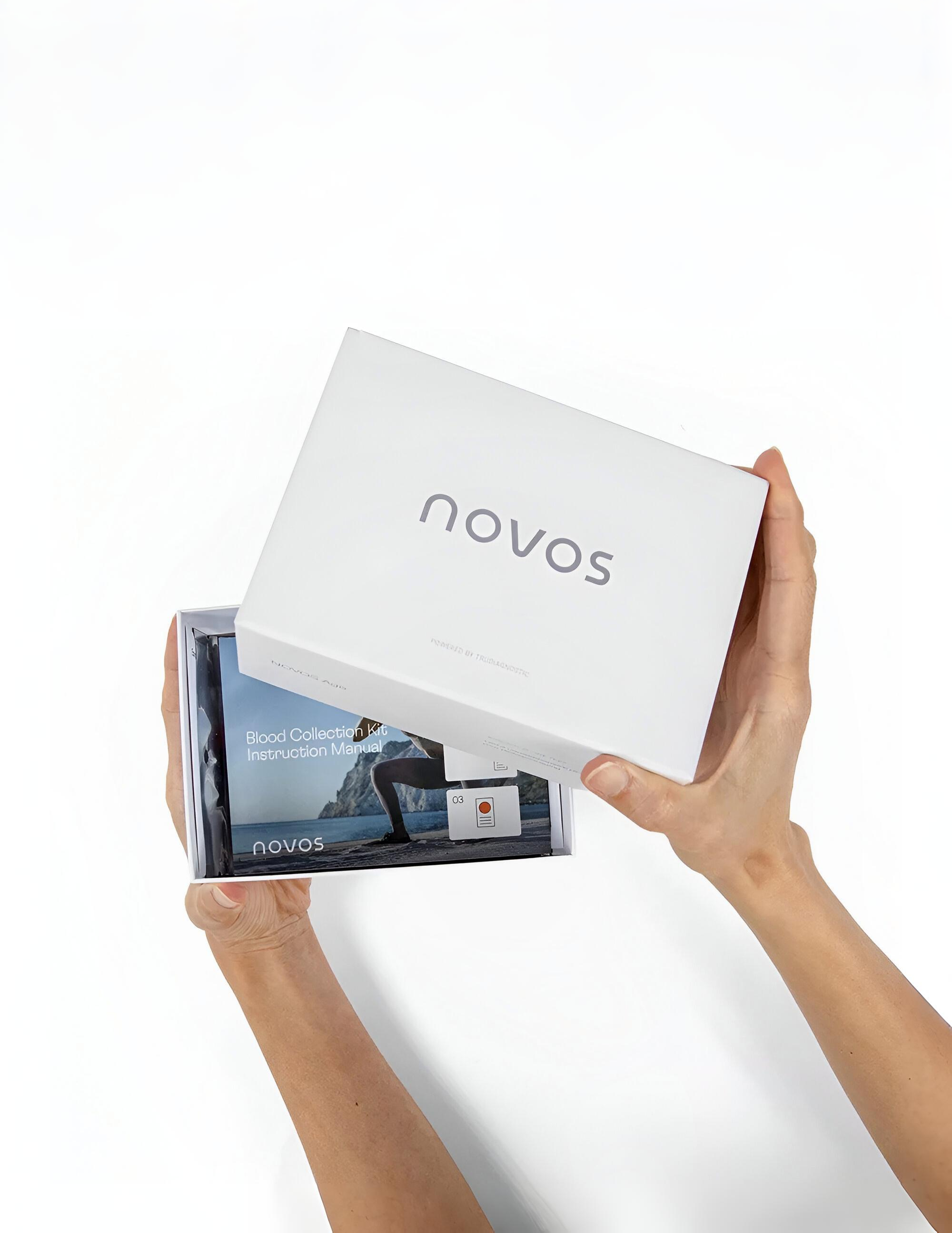 NOVOS Age - At-Home Biological Age Blood Test Kit